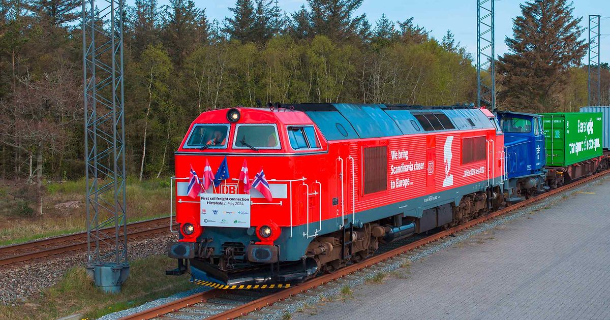 Premiere in Hirtshals: new intermodal link to Norway | DB Cargo