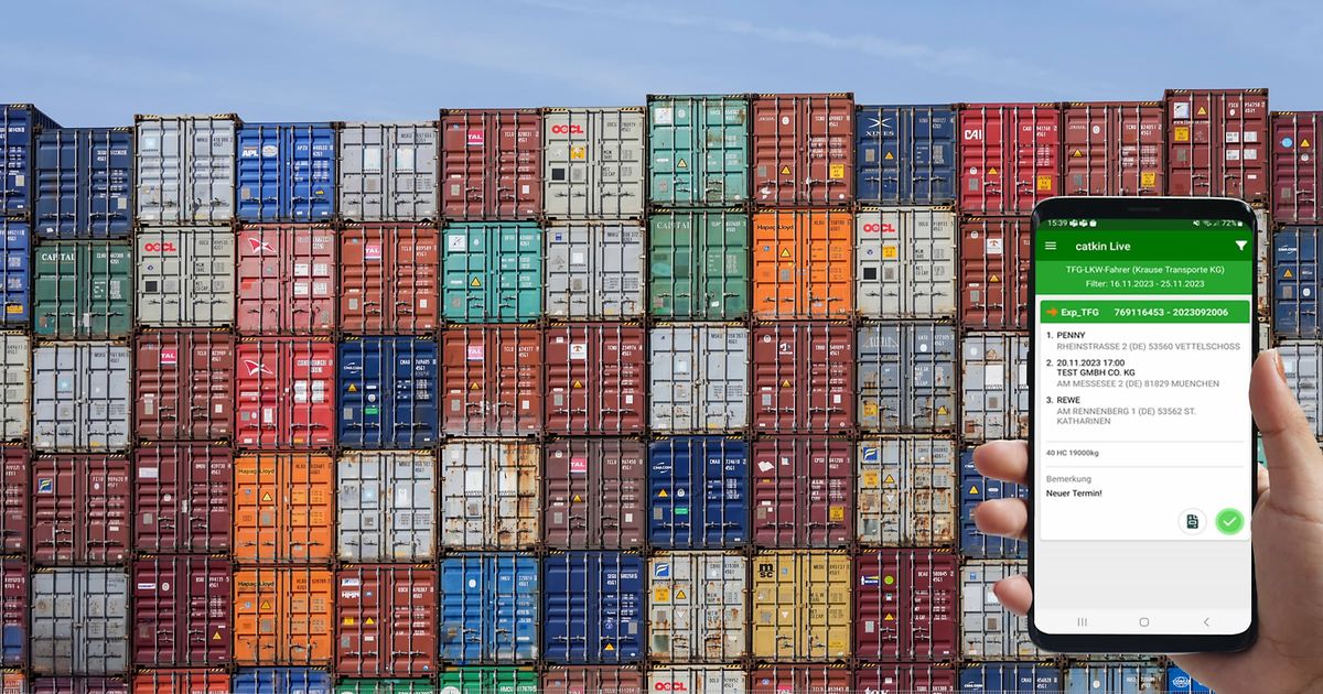 Digital standards for sustainable CT processes | TFG Transfracht