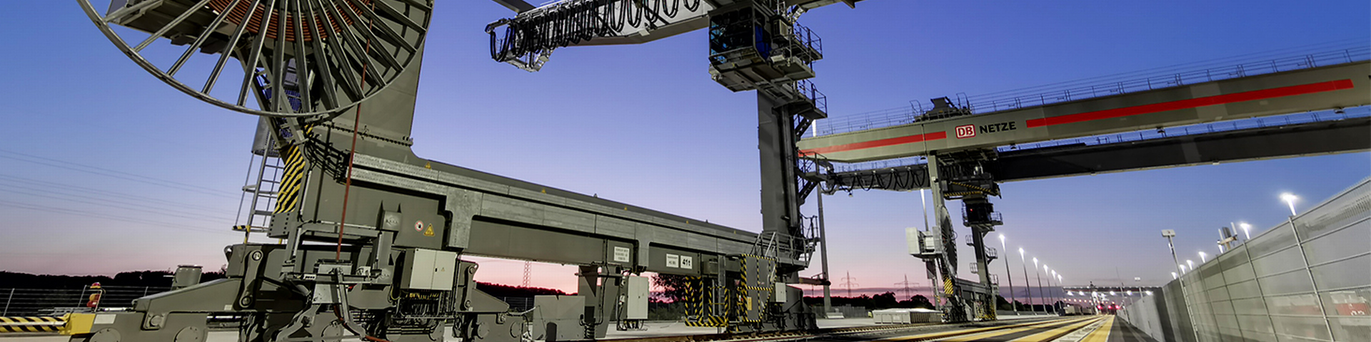 Schnellumschlaganlage: MegaHub Lehrte | DB Cargo