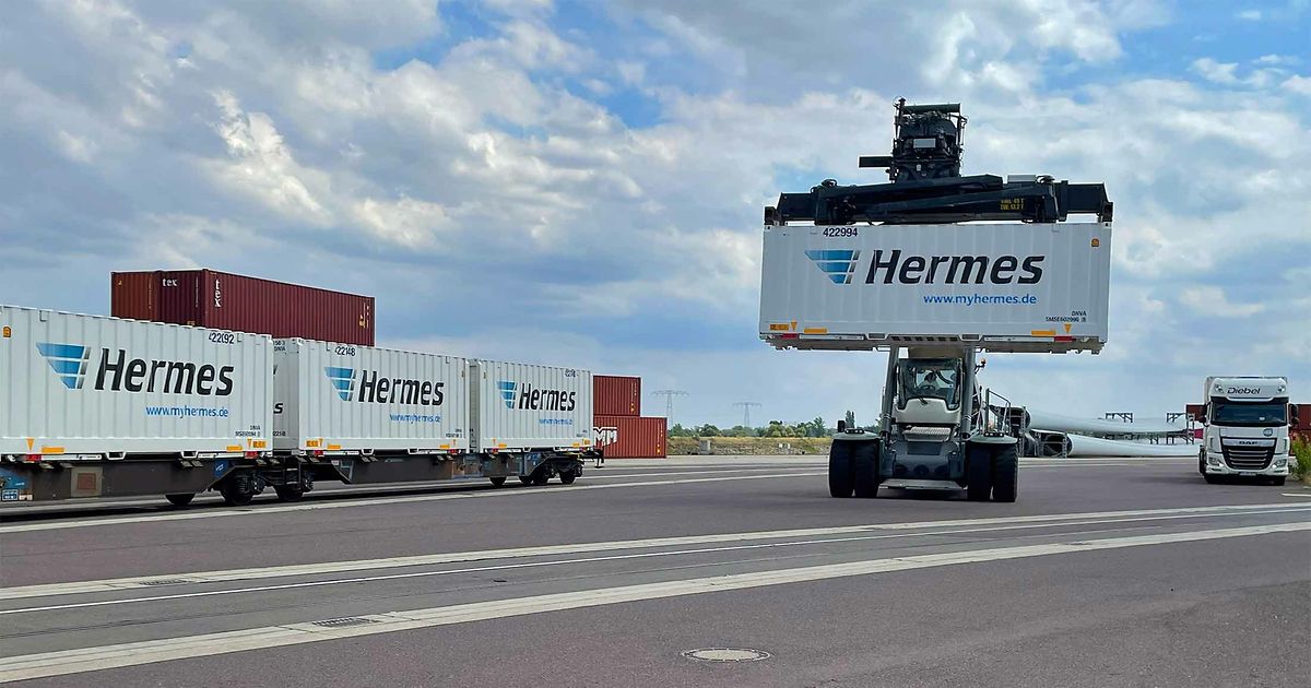 Pilotprojekt mit Hermes Germany I DB Cargo